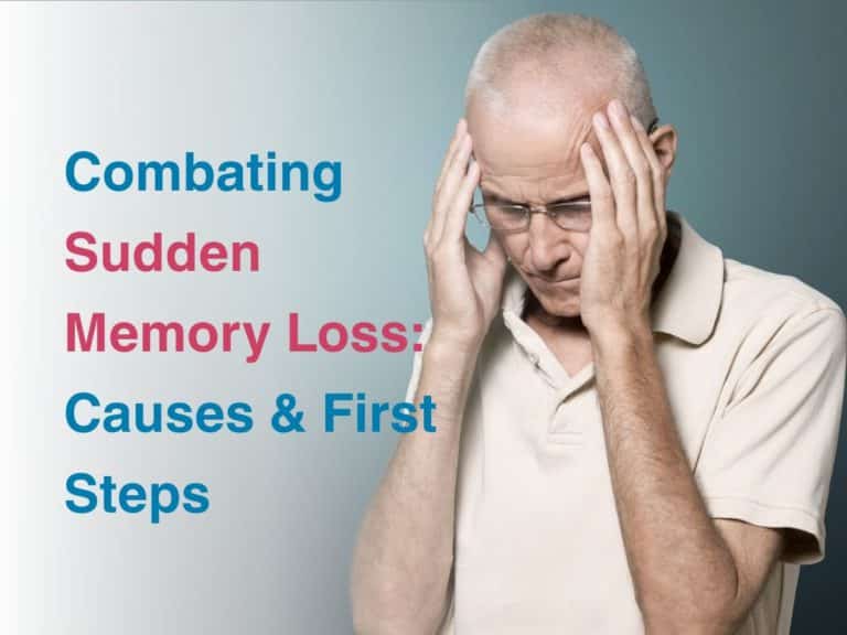 Combating Sudden Memory Loss: Causes & First Steps - Multispeciality ...